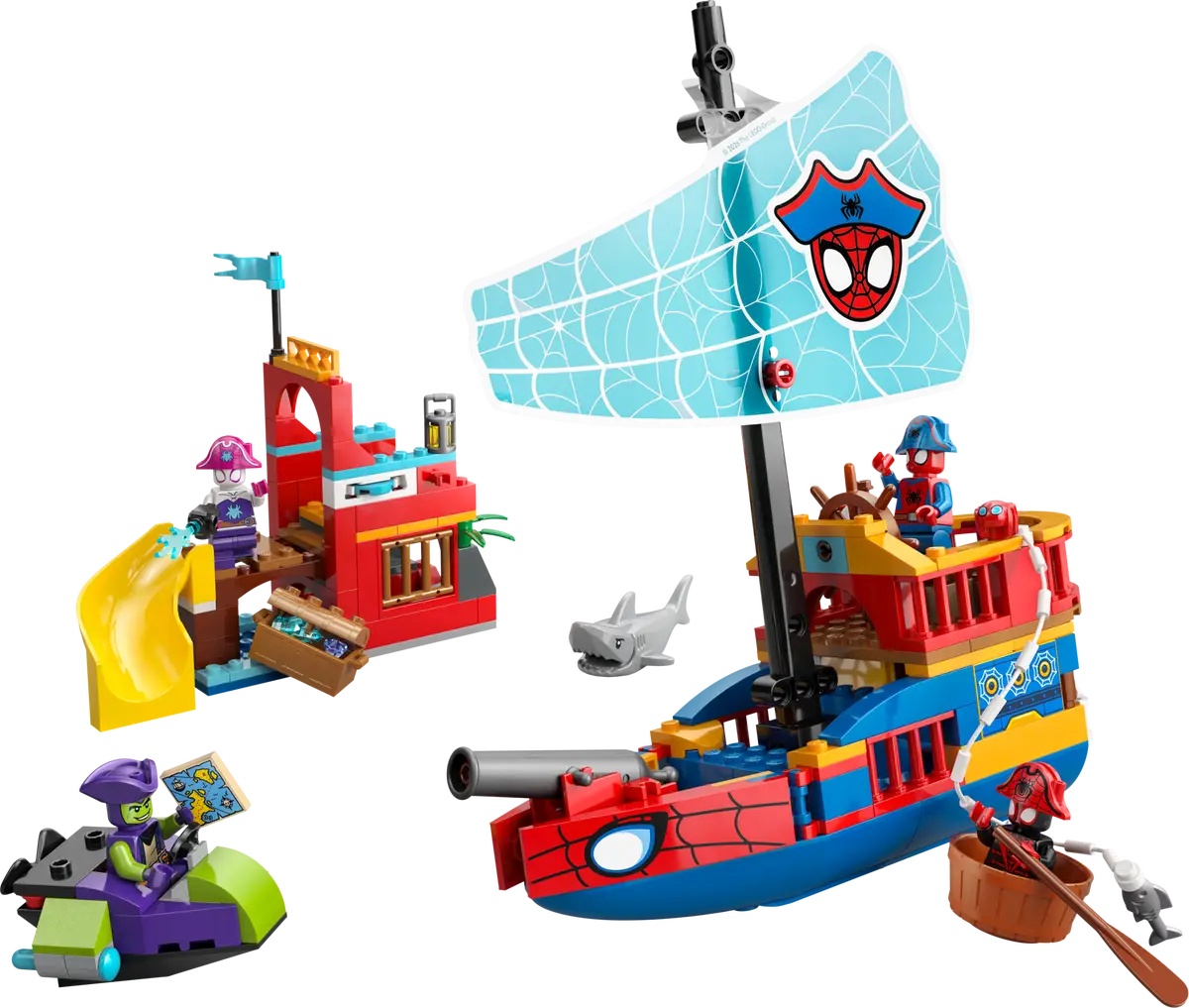 LEGO Spidey: Team Spidey Pirate Ship – Dancing Bear Toys