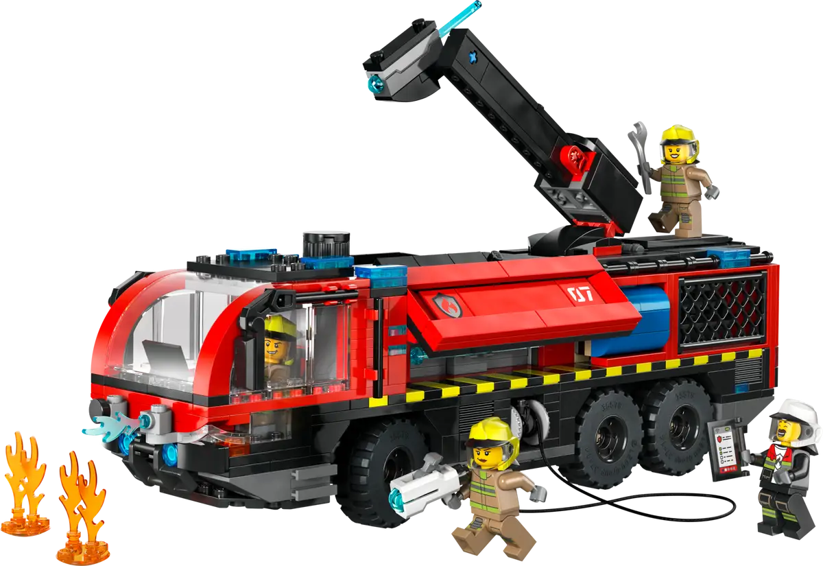 LEGO City Fire: Airport Fire Truck – Dancing Bear Toys