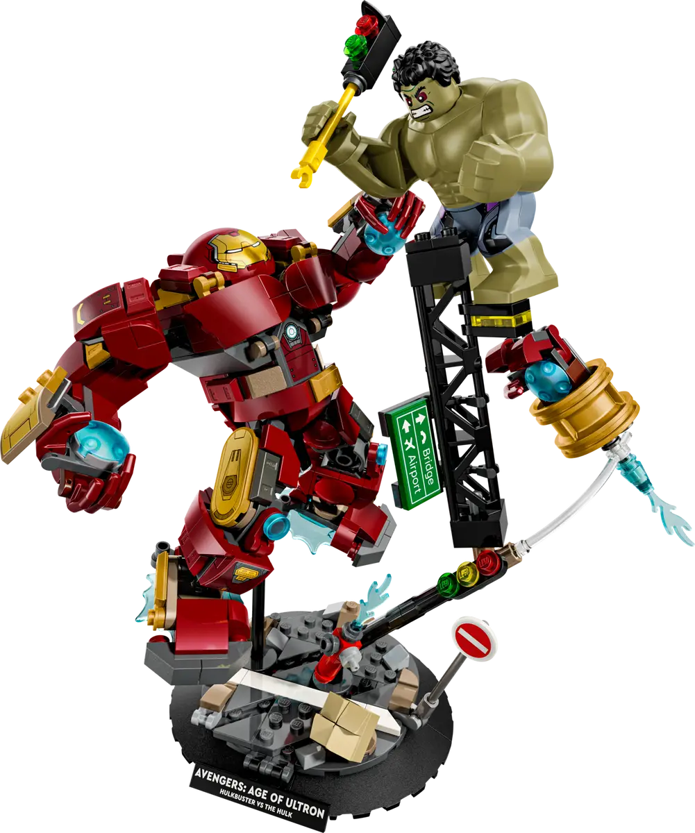 LEGO Super Heroes Marvel: Epic Battle: Hulkbuster vs. The Hulk ...