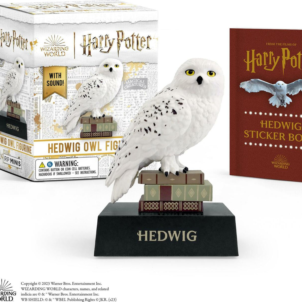 Harry Potter: Hedwig Owl Figurine: With Sound! – Dancing Bear Toys