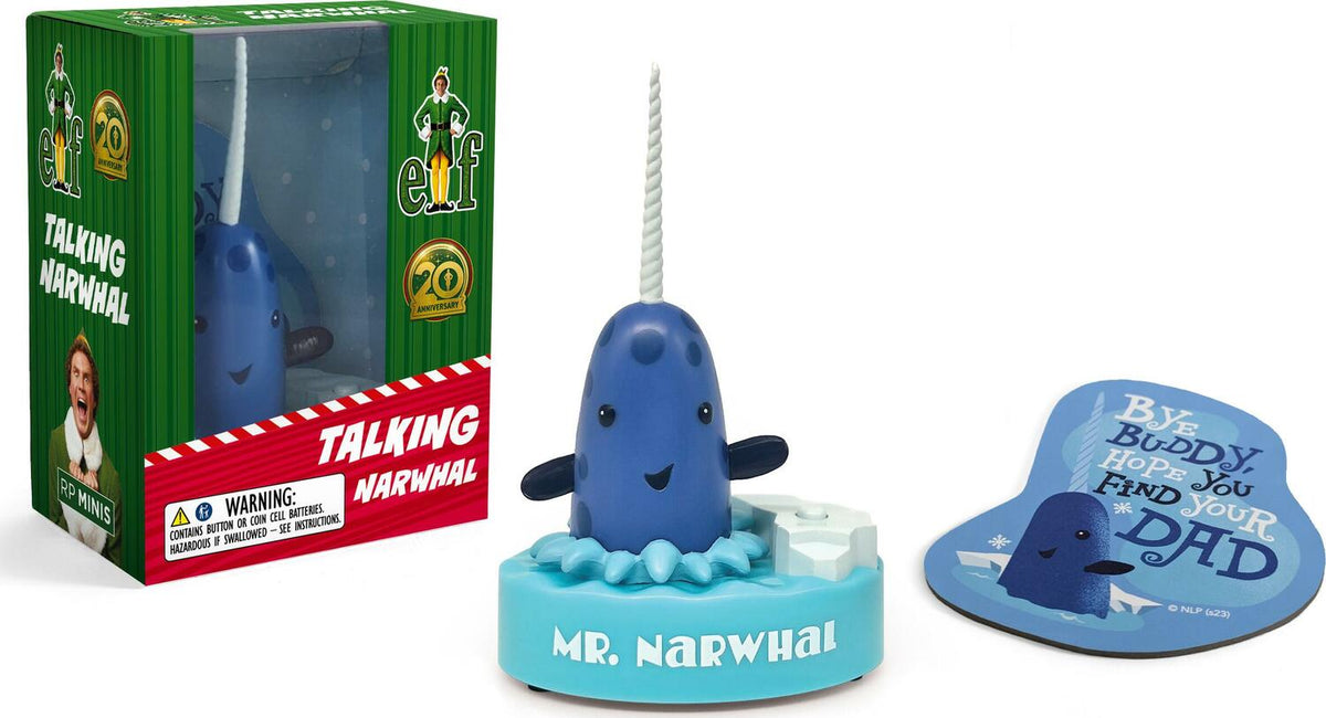 Elf: Talking Narwhal – Dancing Bear Toys
