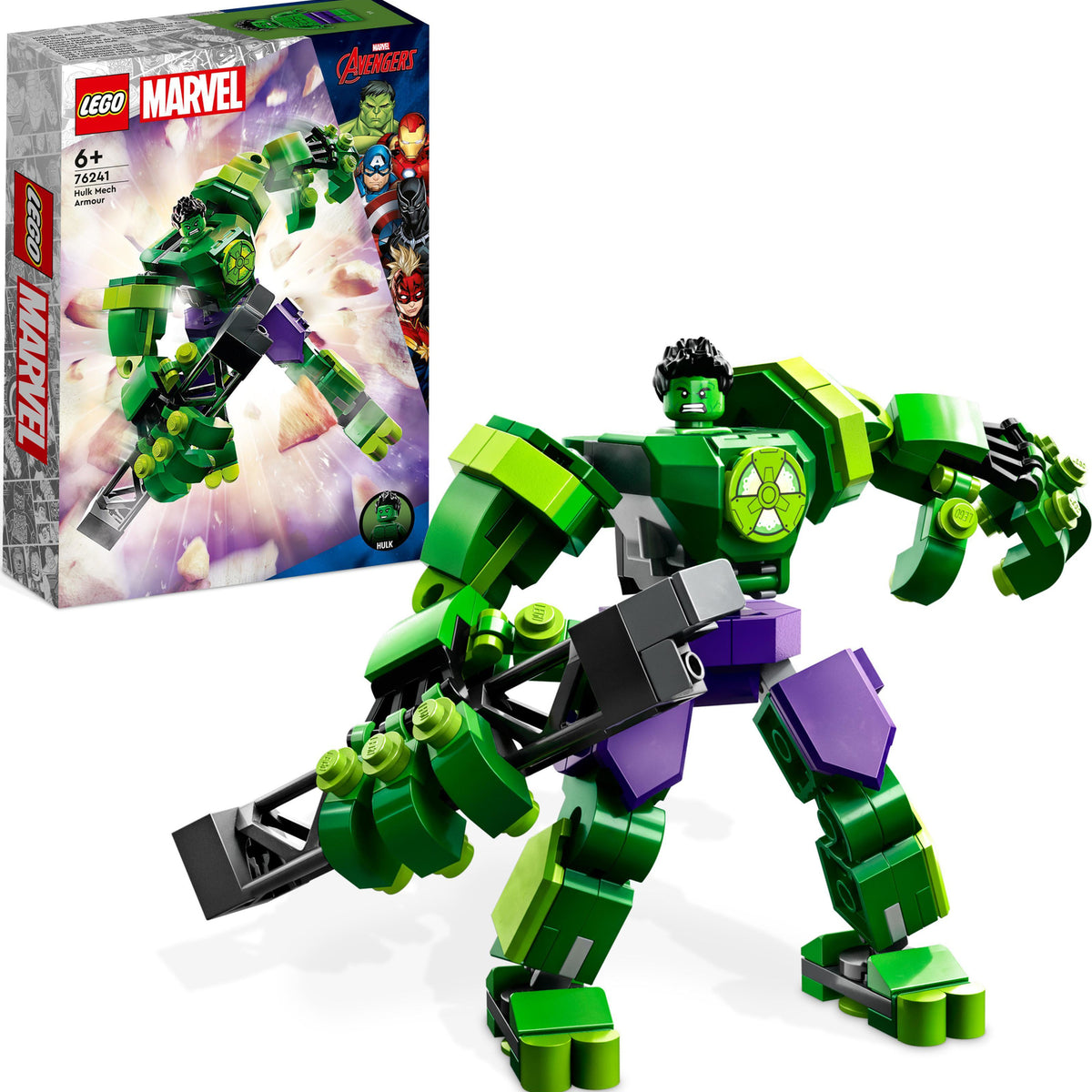 LEGO® Marvel: Hulk Mech Armor – Dancing Bear Toys