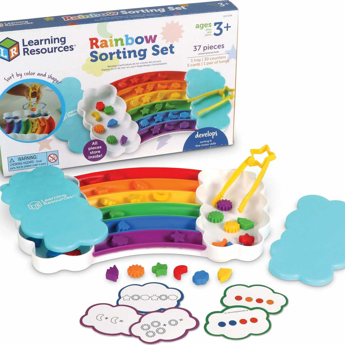 Rainbow Sorting Activity Set – Dancing Bear Toys