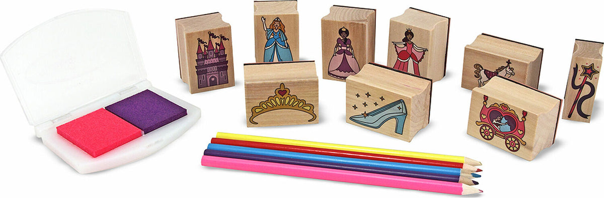 Wooden Princess Stamp Set – Dancing Bear Toys