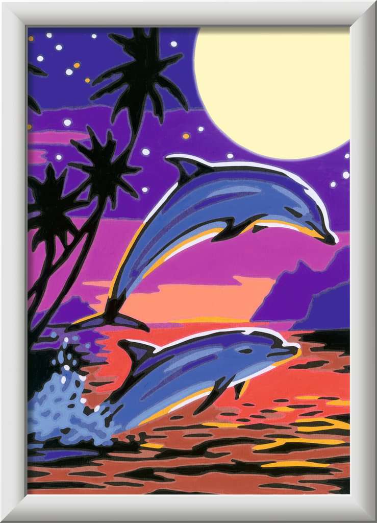 CreArt: Dolphin Adventures 5x7 (glow) – Dancing Bear Toys