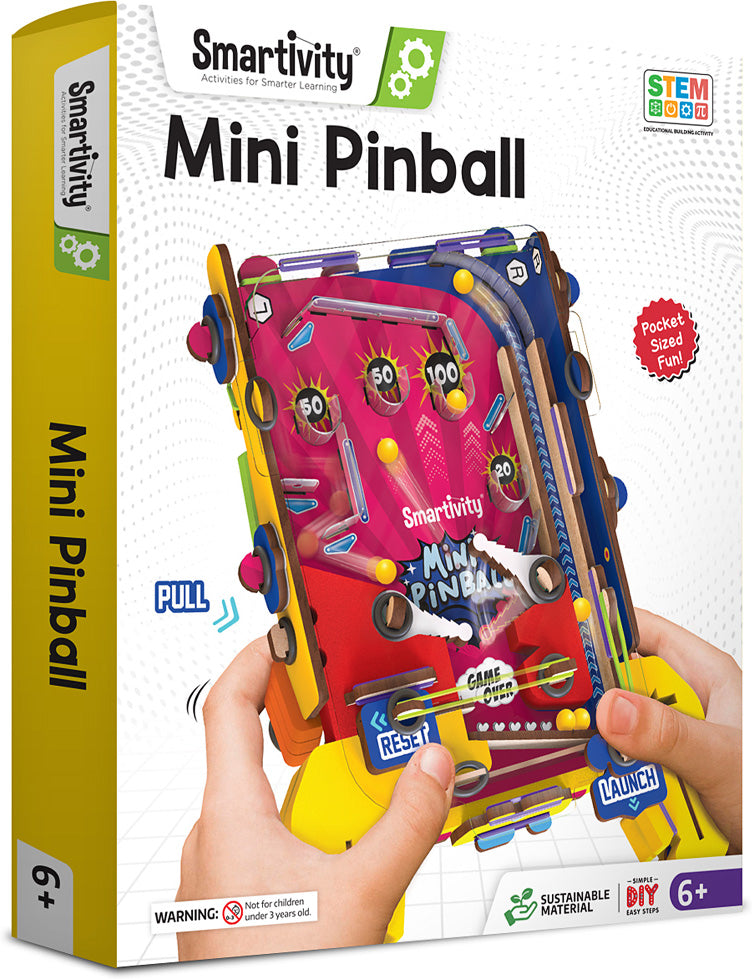 Mini Pinball STEM Building Kit – Dancing Bear Toys
