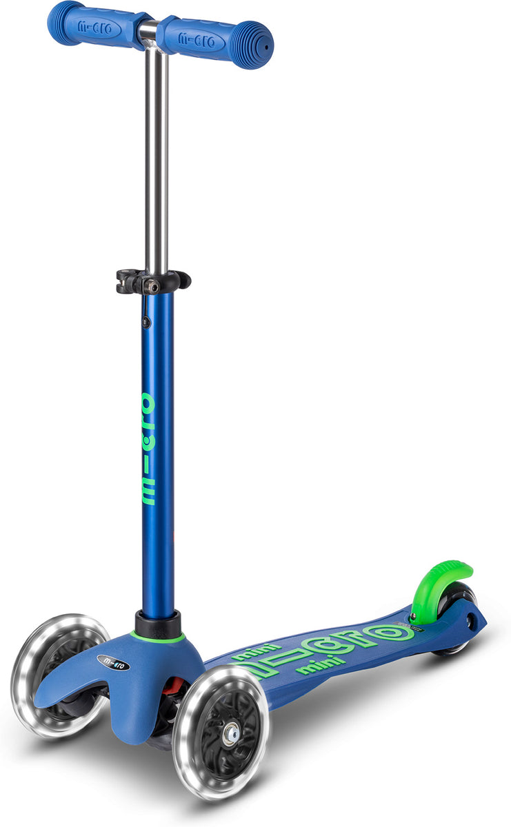 Mini Deluxe LED Scooter - Crystal Blue – Dancing Bear Toys