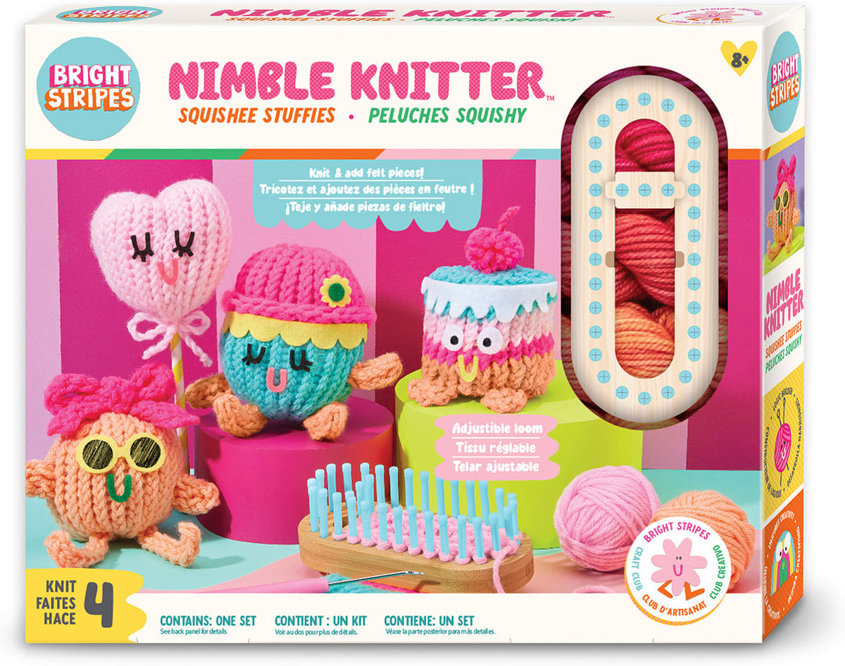 Nimble Knitter Squishee Stuffies – Dancing Bear Toys
