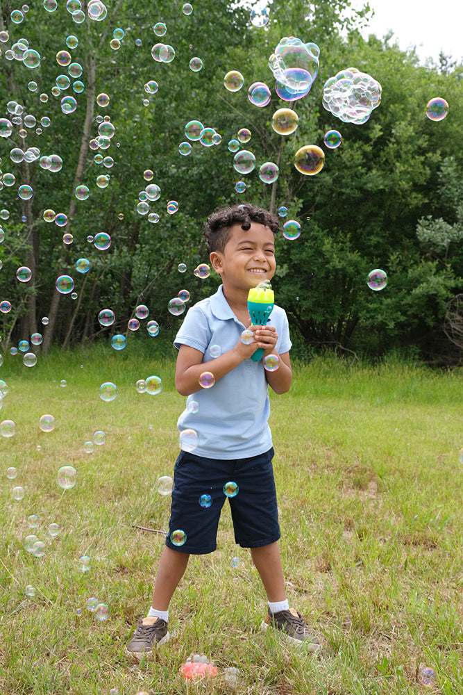 Fubbles Light-Up Bubble Torch – Dancing Bear Toys